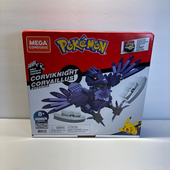 Pokemon | Toys | Pokemon Mega Construx Corviknight | Poshmark